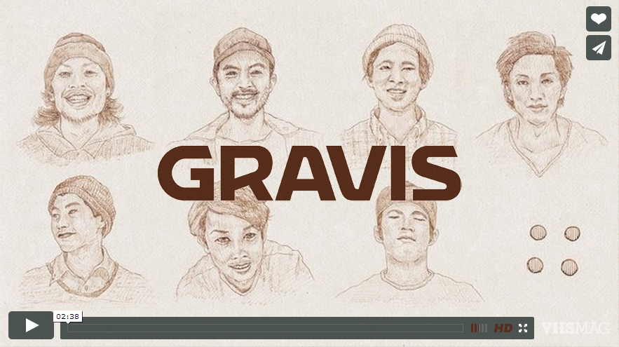 VHSmag x GRAVIS | Lesque skateboards（レスケ スケートボード）